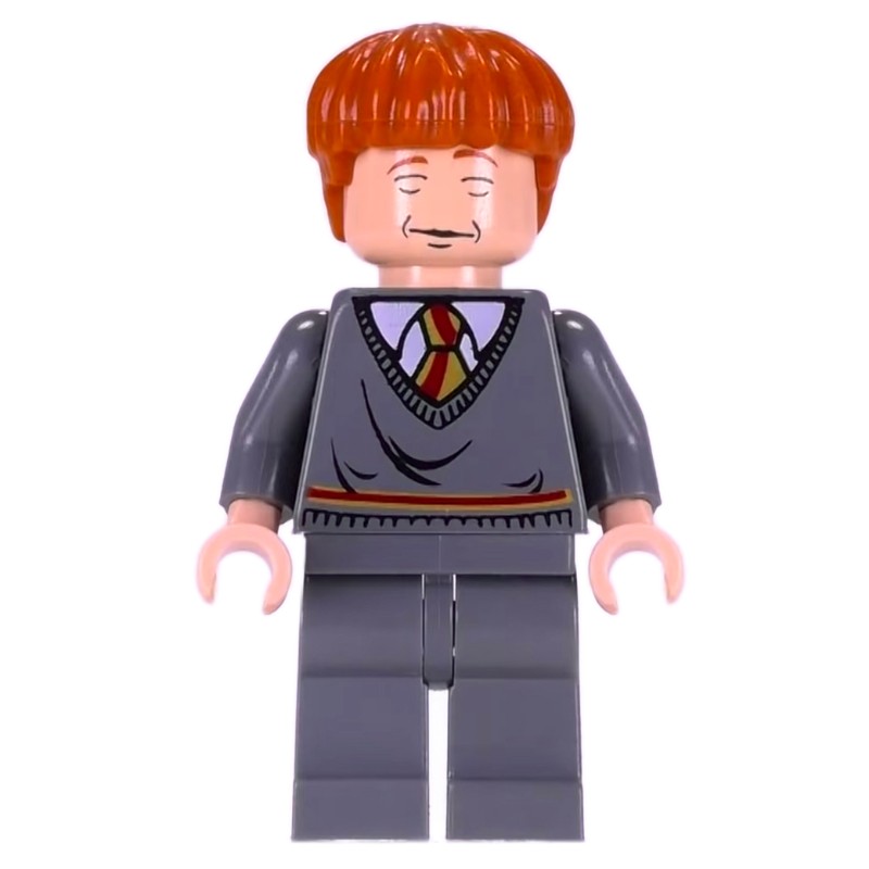LEGO Set fig-006107 Ron Weasley, Gryffindor Sweater (2005 Harry Potter ...