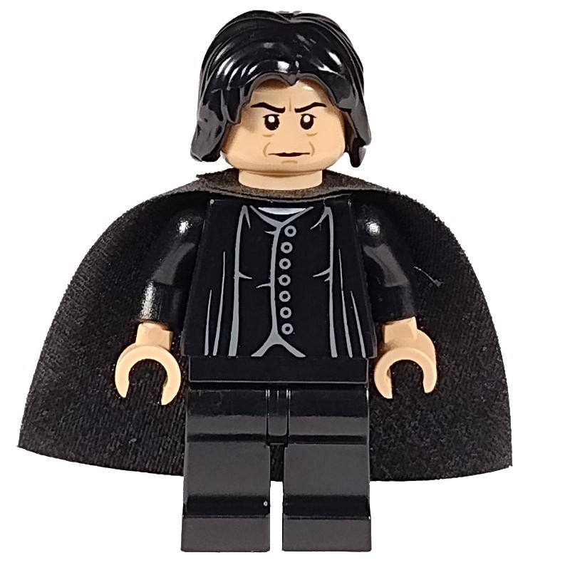 LEGO Set fig-006126 Professor Severus Snape, Black Vest, Cape ...