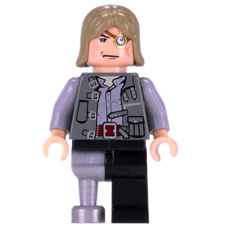 LEGO Set fig-006145 Alastor Mad-Eye Moody, Pearl Light Gray Peg Leg ...