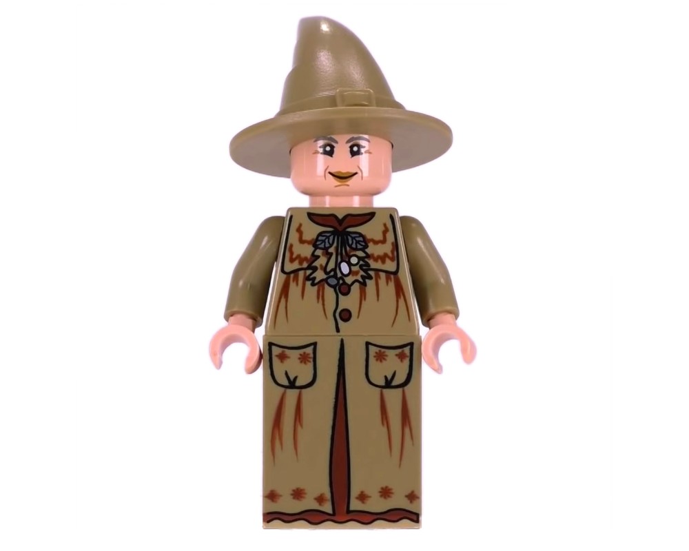 LEGO Set fig-006161 Professor Pomona Sprout in Dark Tan Robes ...