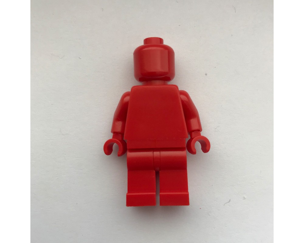 LEGO Set fig-006438 Monochrome Red | Rebrickable - Build with LEGO