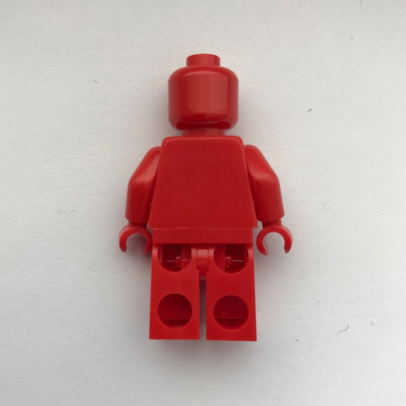 LEGO Set fig-006438 Monochrome Red | Rebrickable - Build with LEGO