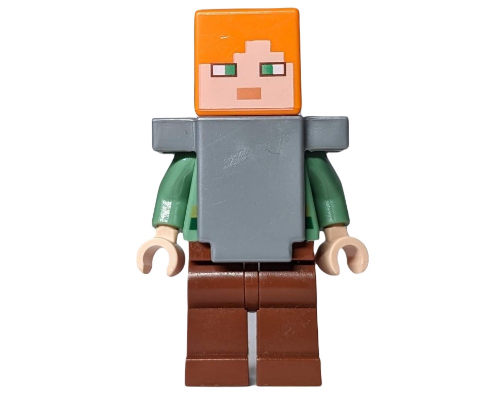 LEGO Set fig-006506 Alex in Flat Silver Armor | Rebrickable - Build ...