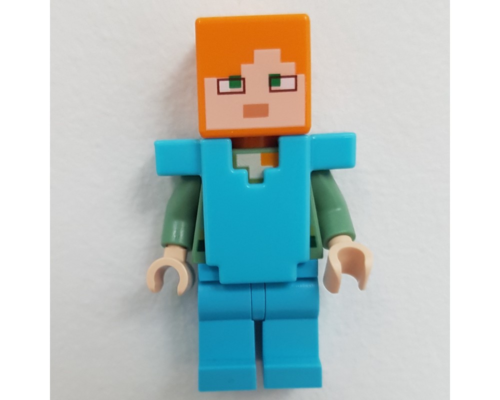 LEGO Set fig-006525 Alex in Medium Azure Armor | Rebrickable - Build ...