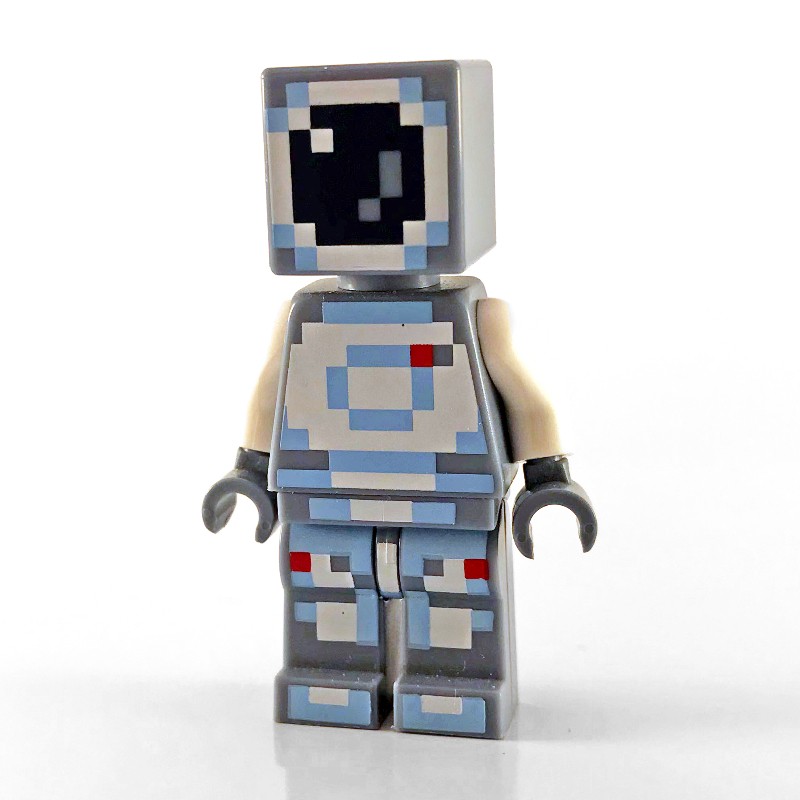 LEGO Set fig-006533 Skin, Bright Light Blue (2016 Minecraft ...