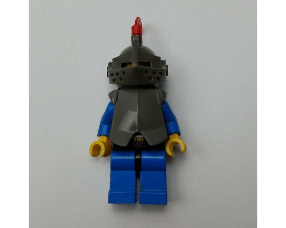 LEGO Set fig-006558 Knight (Breastplate on Red) - Blue Legs, Red ...