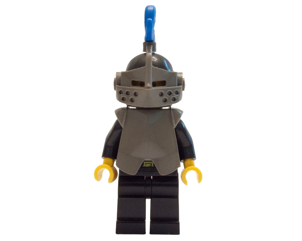 LEGO Set fig-006587 Knight (Breastplate on Black) - Black Legs, Armor ...