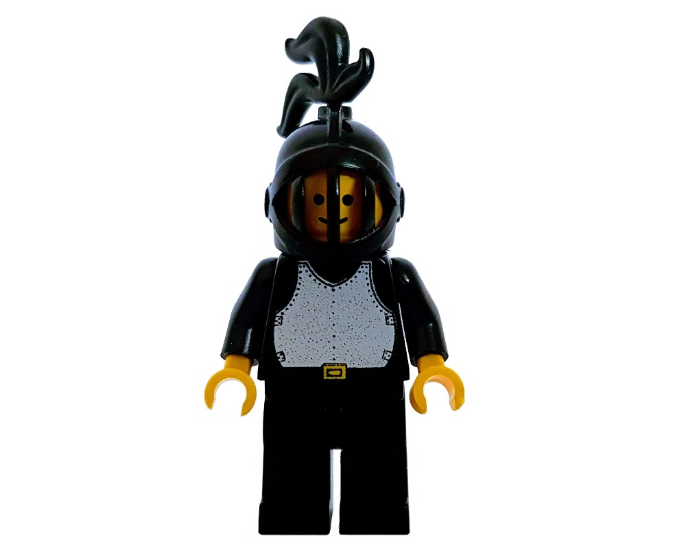 LEGO Set fig-006594 Knight (Breastplate on Black) - Black Legs, Black ...