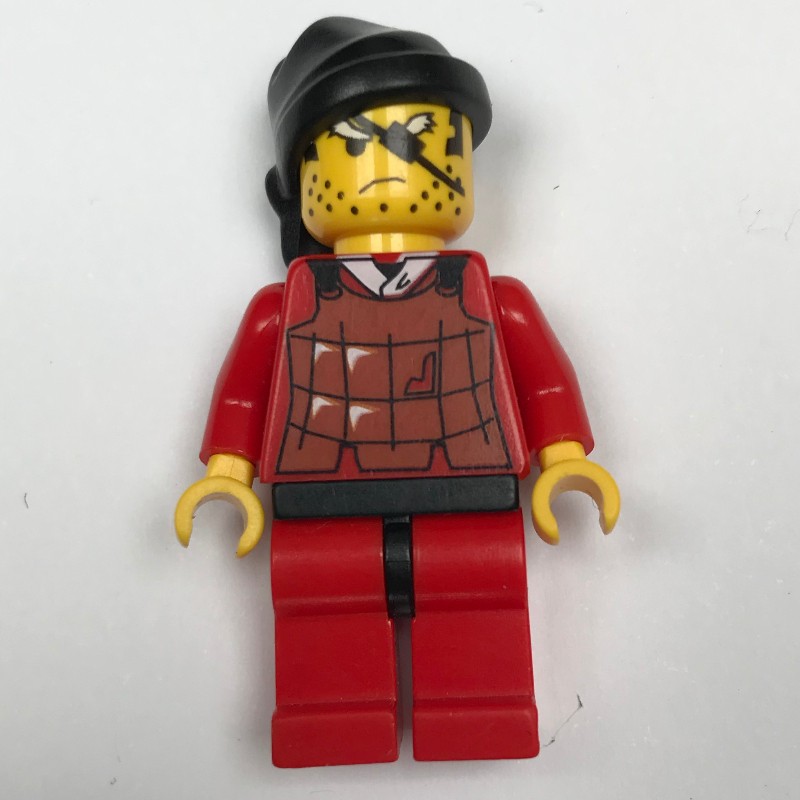 LEGO Set fig-006598 Robber, Printed Brown Armor | Rebrickable - Build ...