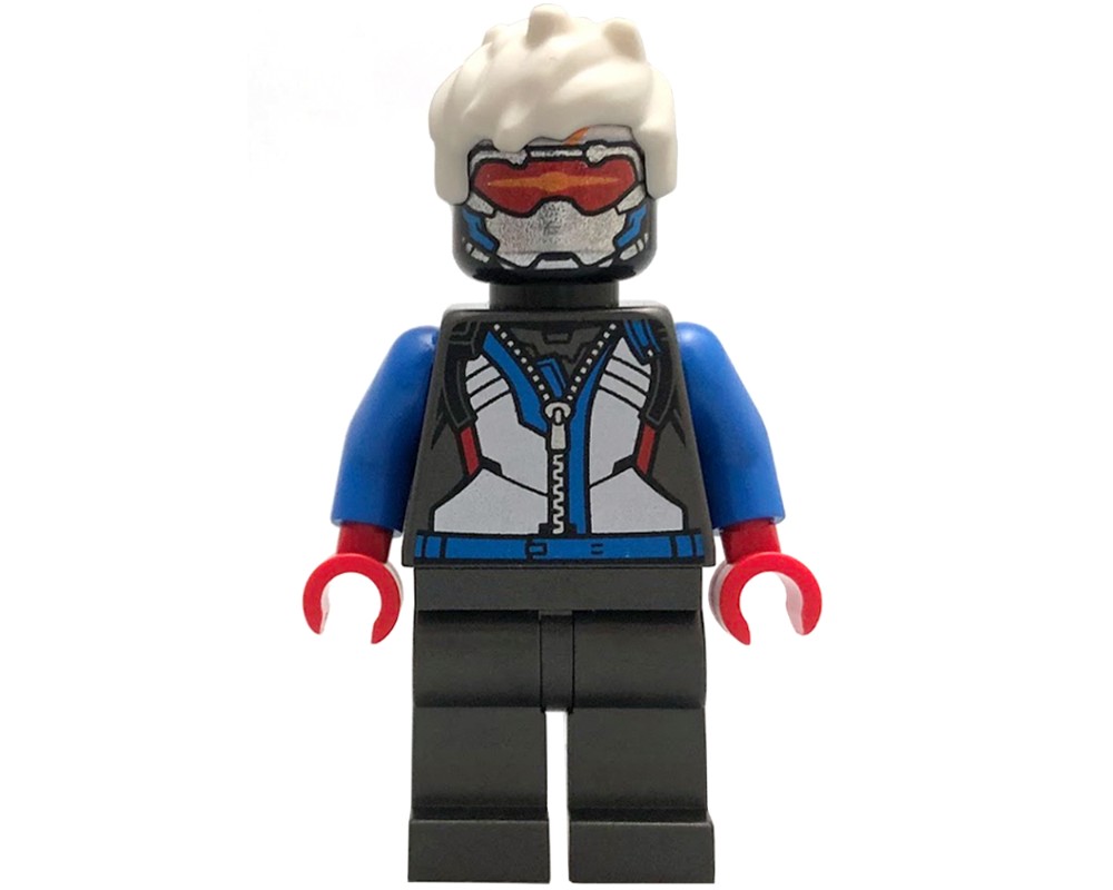 LEGO Set fig-006604 Soldier: 76 | Rebrickable - Build with LEGO