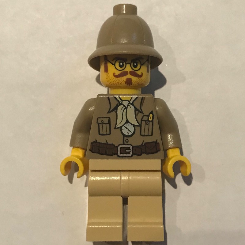 LEGO Set fig-006620 Professor Archibald Hale | Rebrickable - Build with ...