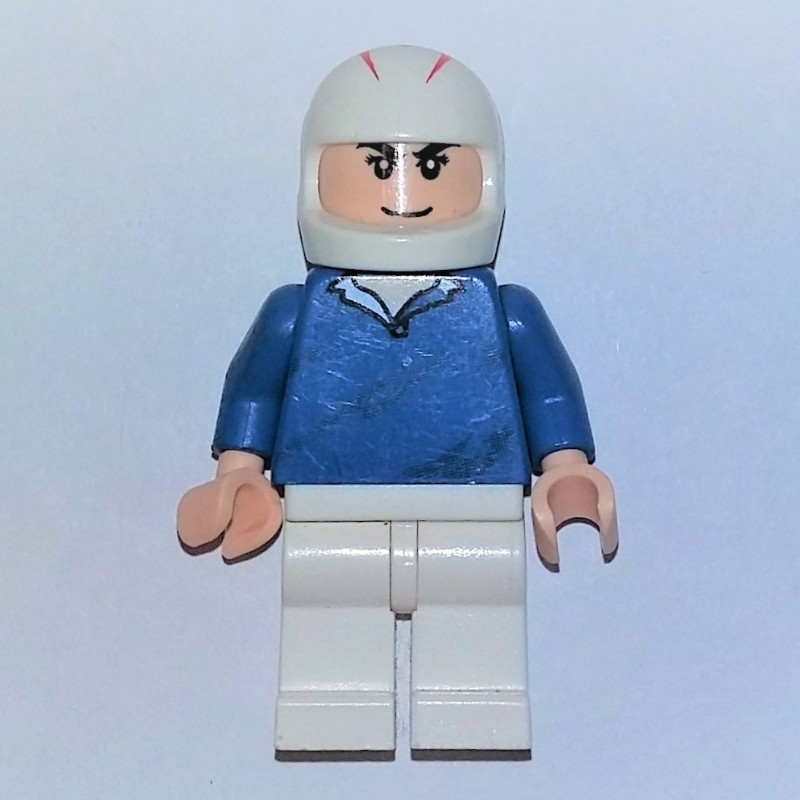 LEGO Set fig-006698 Speed Racer, Blue Sweater (2008 Racers ...