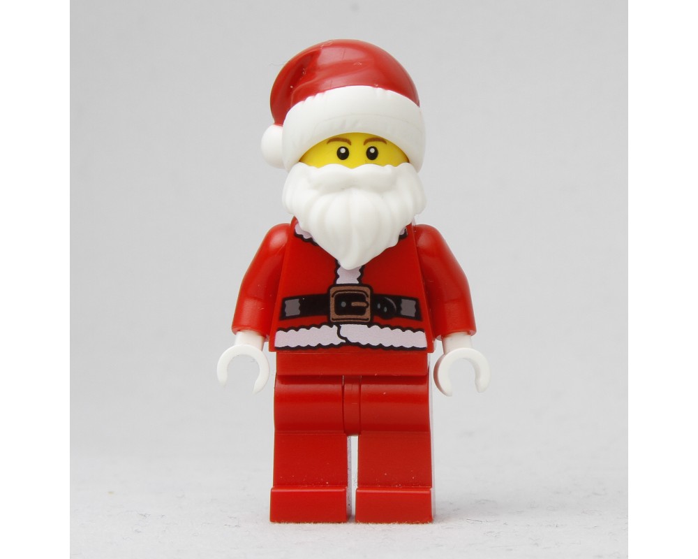 LEGO Set fig-006810 Santa, Coat and Belt, Plain Red Legs, Santa Hat ...