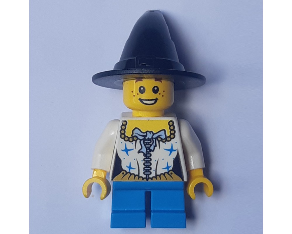 LEGO Set fig-006824 Girl, White Corset with Stars, Short Dark Azure ...