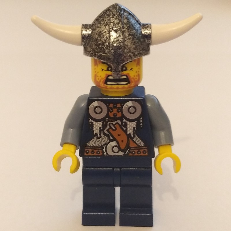 LEGO Set fig-006844 Viking Blue Chess Pawn | Rebrickable - Build with LEGO