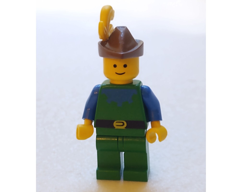 LEGO Set fig-006853 Forestman (Forestmen) - Blue, Yellow Triple-Plume ...