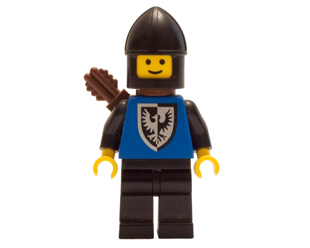 LEGO Set fig-006897 Archer (Black Falcon) - Black Legs, Black Hips ...