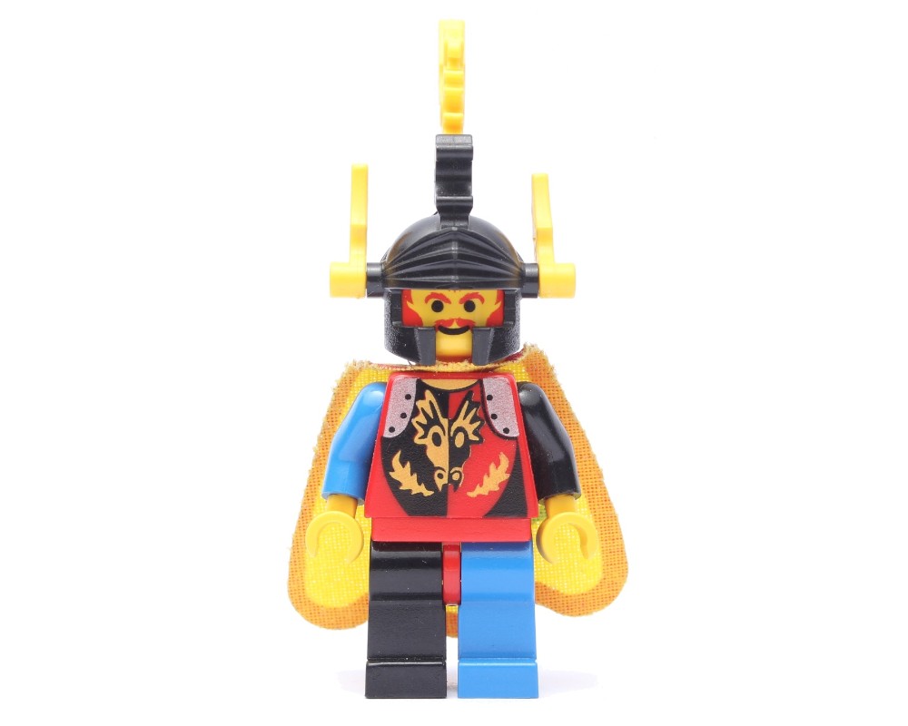 LEGO Set fig-006900 Dragon Master (Dragon Knights) - Yellow Plumes ...