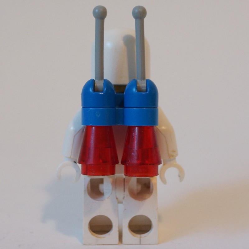 LEGO Set fig-006905 Classic Spaceman, White with Blue Jet Pack (1985 ...