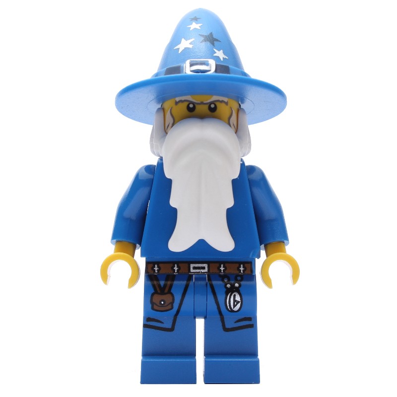 LEGO Set fig-006920 Wizard (Kingdoms) - Blue, 3626b | Rebrickable ...