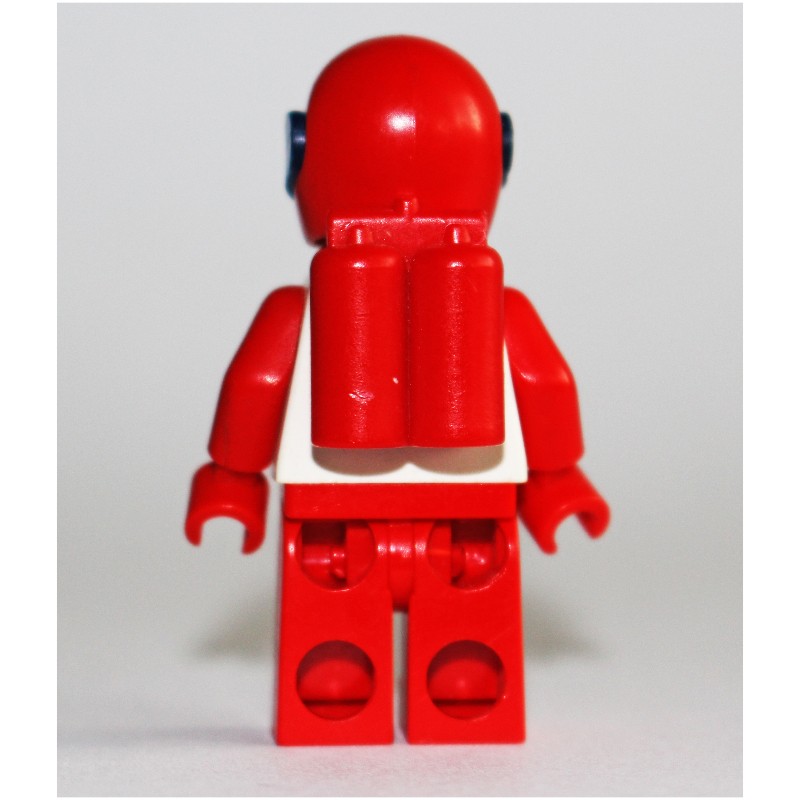 LEGO Set fig-006946 Futuron Spaceman, Red with Airtanks and Dark Blue ...