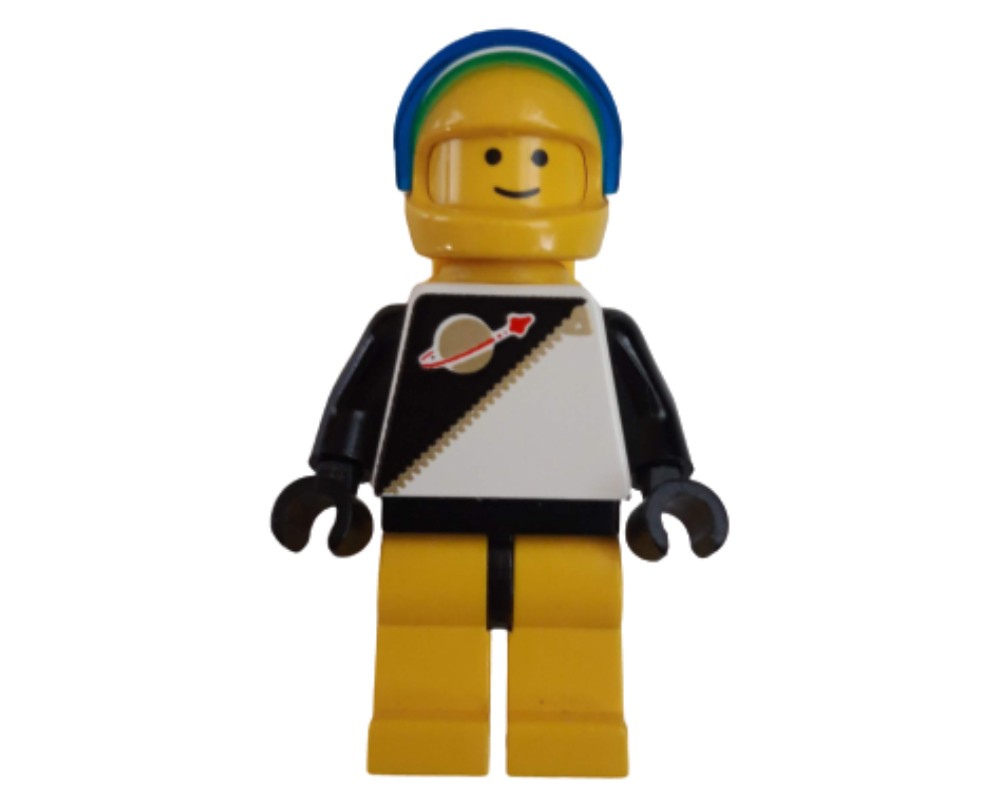 LEGO Set fig-006948 Futuron Spaceman, Black and Yellow with Airtanks ...