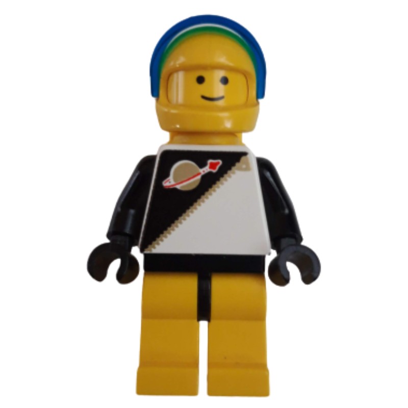 LEGO Set fig-006948 Futuron Spaceman, Black and Yellow with Airtanks ...