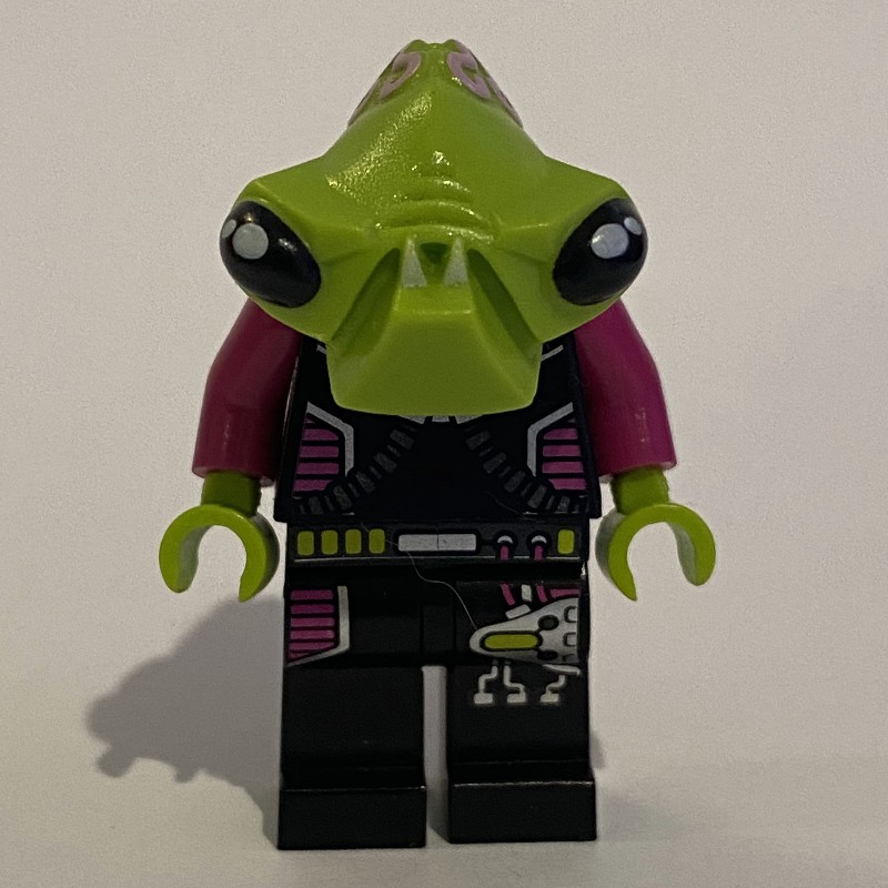LEGO Set fig-006986 Alien Pilot | Rebrickable - Build with LEGO