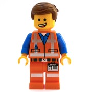 LEGO Set fig-007026 Emmet, Happy / Sad | Rebrickable - Build with LEGO