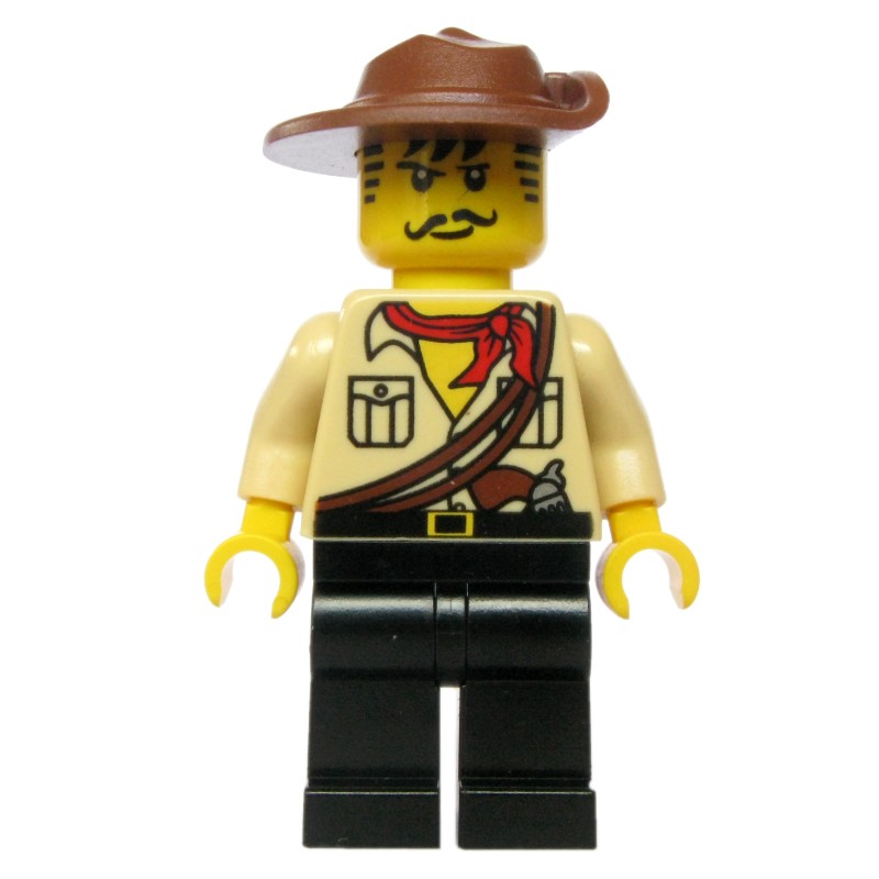 LEGO Set fig-007034 Johnny Thunder (LEGO Movie) | Rebrickable - Build ...