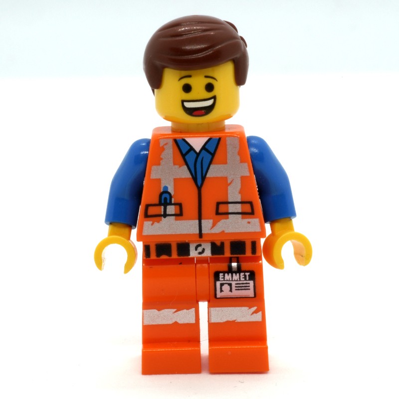 LEGO Set fig-007051 Emmet, Worn Outfit, Happy / Confused | Rebrickable ...