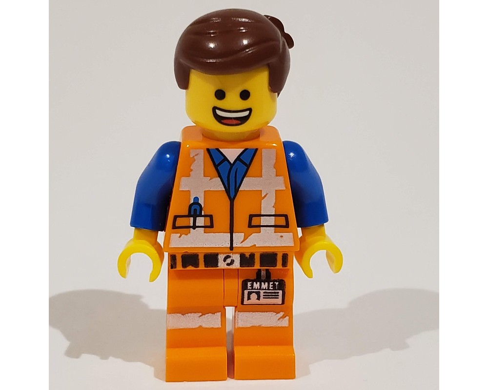 LEGO Set fig-007059 Emmet, Worn Outfit, Happy / Screaming | Rebrickable ...