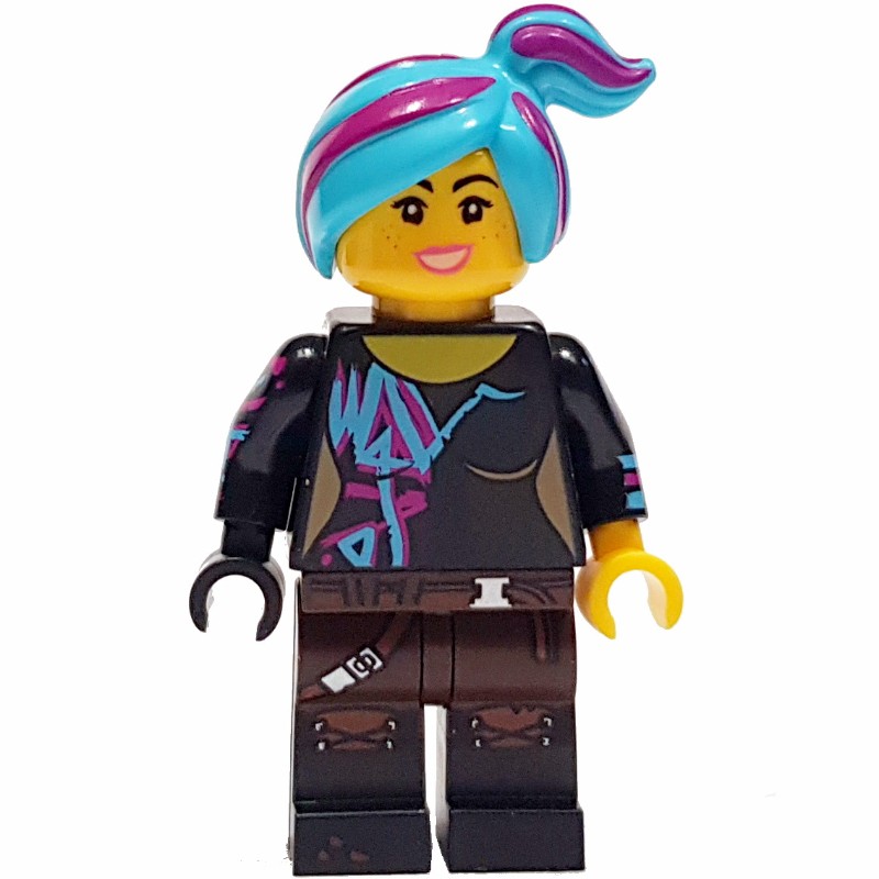 LEGO Set fig-007065 Lucy Wyldstyle, Medium Azure Hair (2019 The LEGO ...