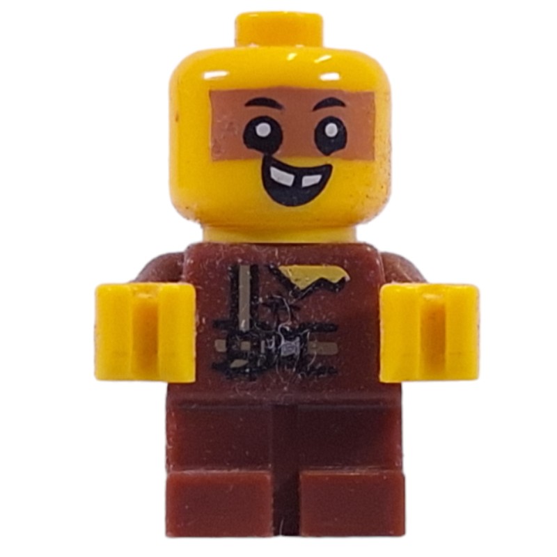 LEGO Set fig-007075 Sewer Baby with Orange Stripe Across Eyes ...