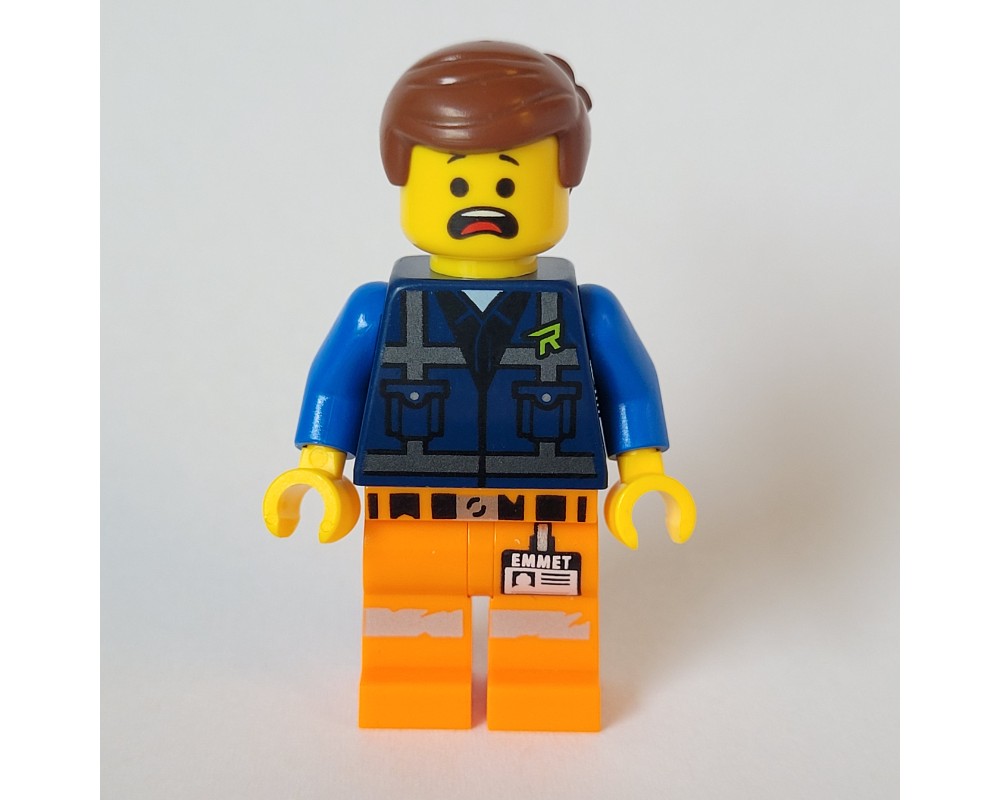 LEGO Set fig-007078 Emmet, Dark Blue Rex Dangervest Vest | Rebrickable ...