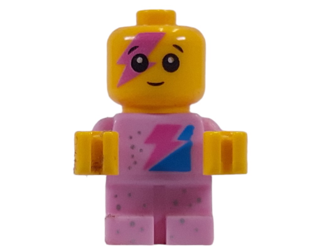 LEGO Set fig-007081 Sparkle Baby, Bright Pink | Rebrickable - Build ...