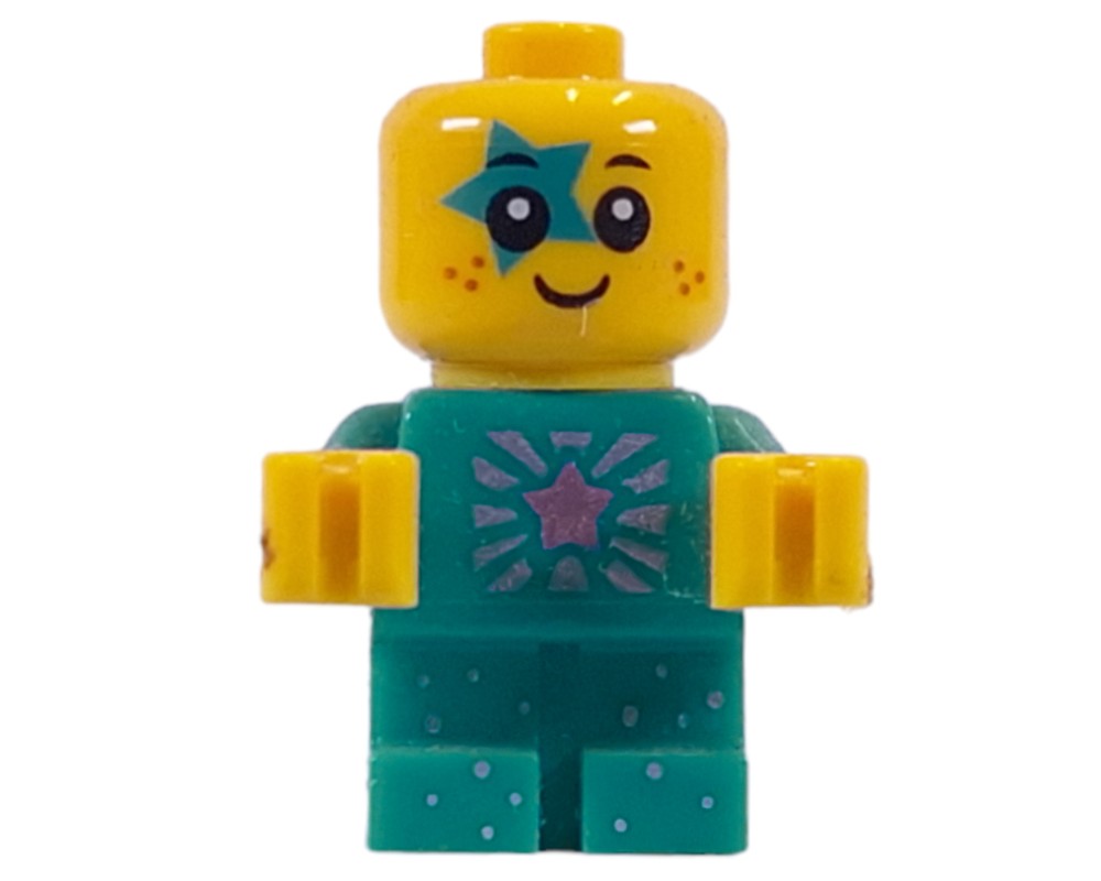 LEGO Set fig-007082 Sparkle Baby, Dark Turquoise | Rebrickable - Build ...