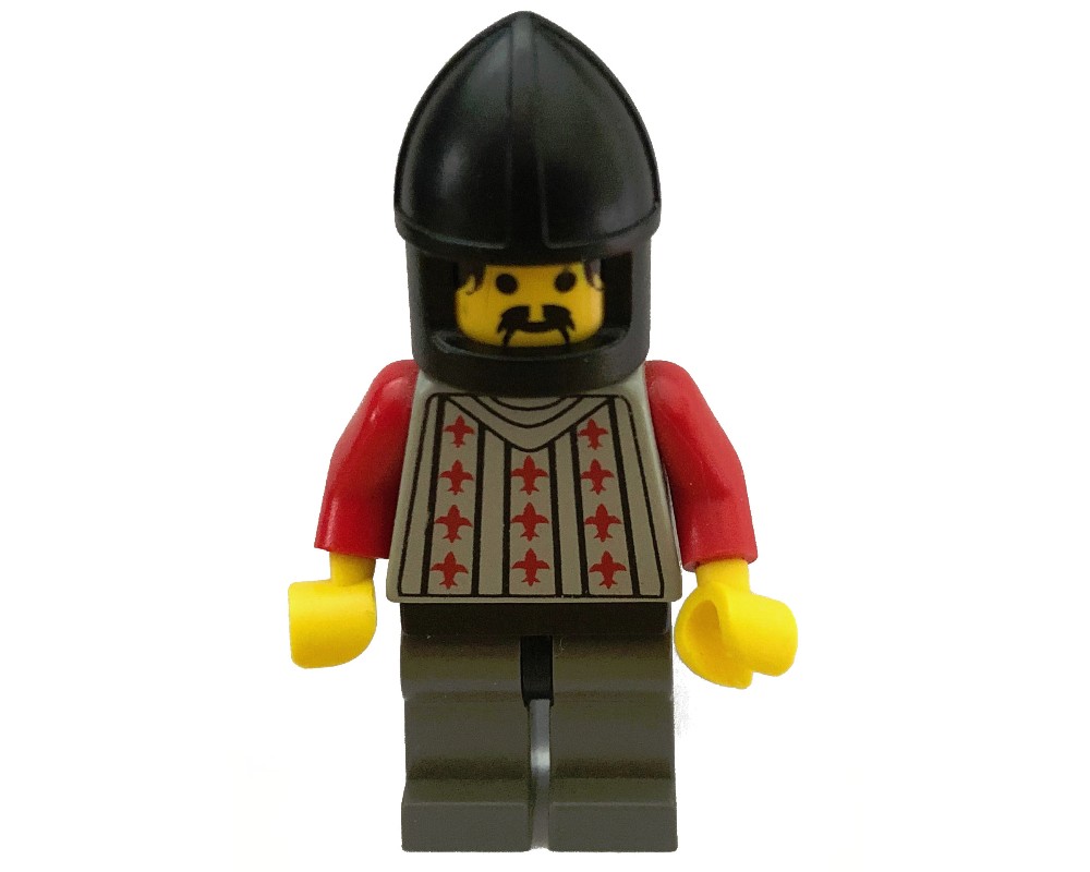 LEGO Set fig-007114 Knight (Fright Knights) - Dark Gray Legs, Black ...