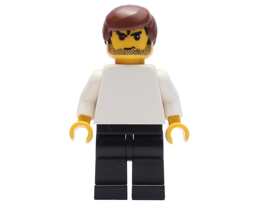 LEGO Set fig-007131 Soccer Player White Plain Torso, Black Legs 5 ...