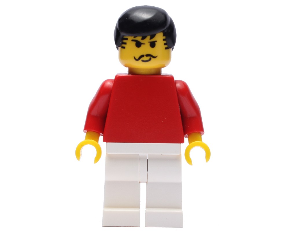 LEGO Set fig-007142 Soccer Player Red Plain Torso, White Legs 7 ...