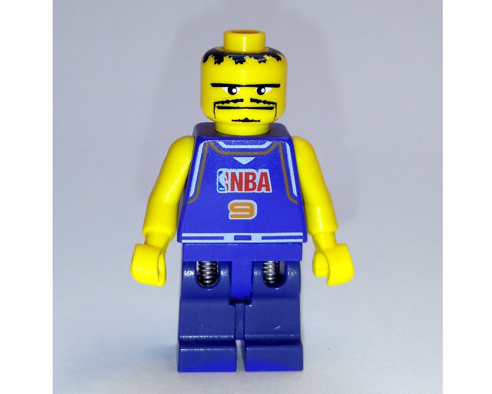 LEGO Set fig-007200 Basketball Player, Violet Torso, violet Legs 9 ...