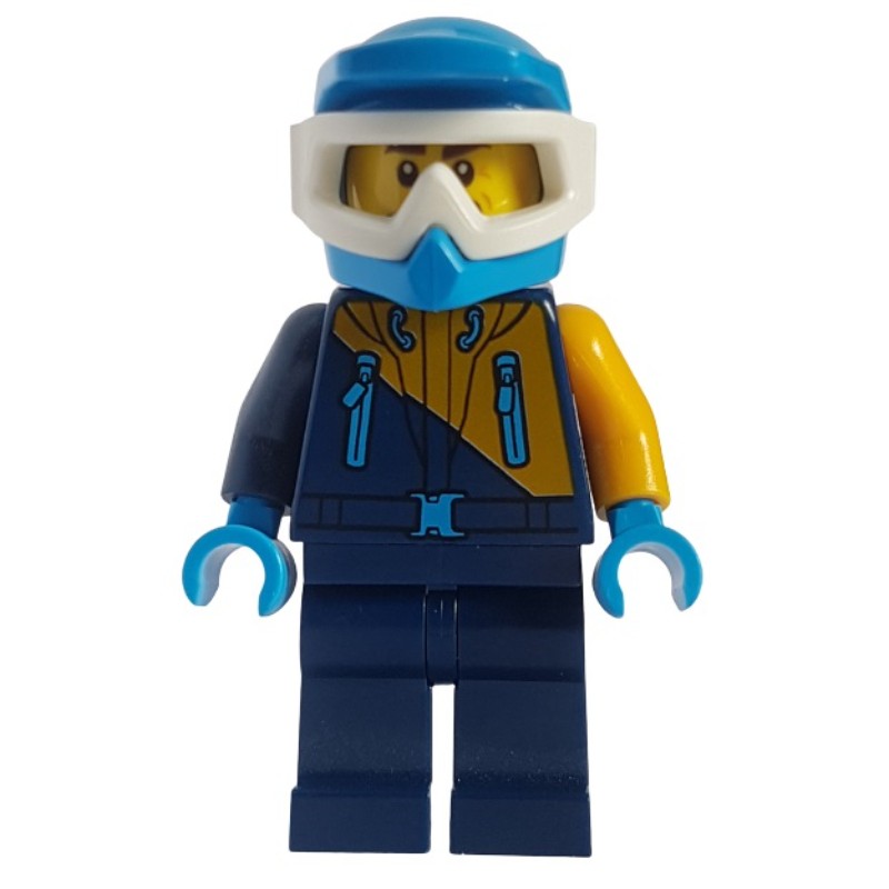 LEGO Set fig-007219 Arctic Explorer, Dirt Bike Helmet, Snow Goggles ...