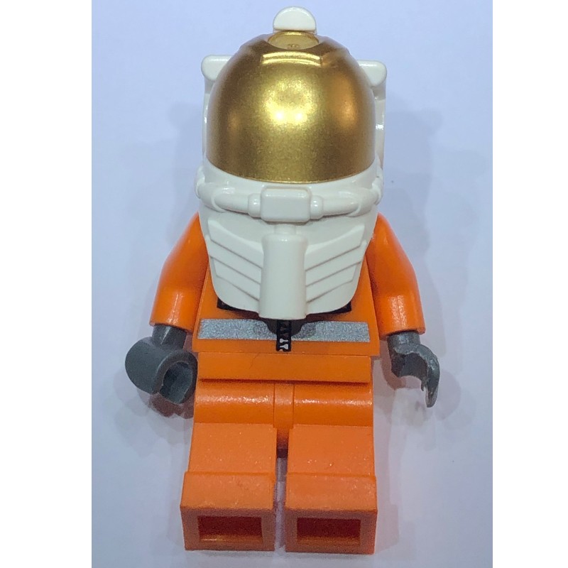 LEGO Set fig-007348 Astronaut Orange | Rebrickable - Build with LEGO