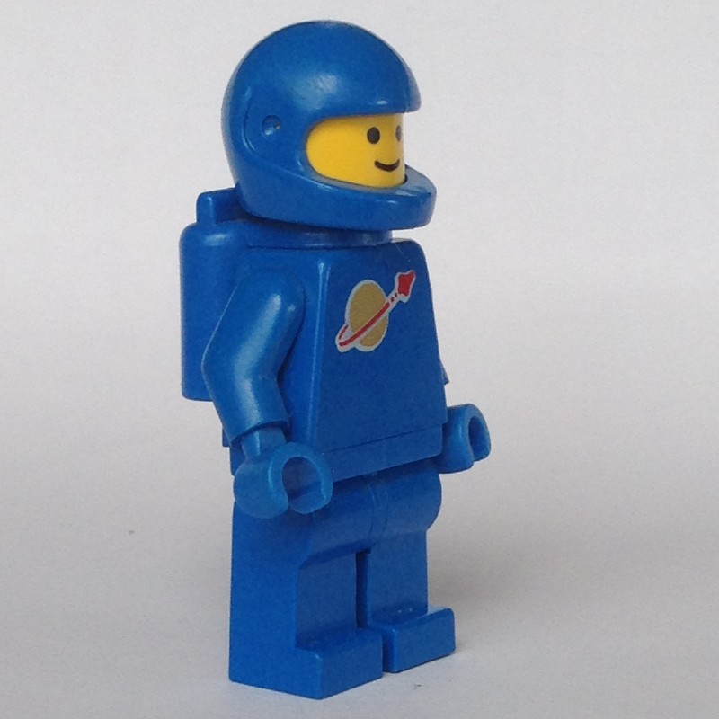 LEGO Set fig-007421 Classic Spaceman, Blue with Airtanks (2446 Helmet ...