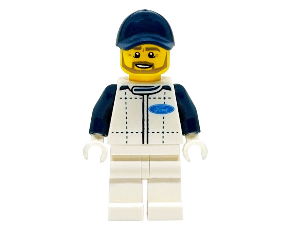 LEGO Set fig-007498 Race Official, Ford | Rebrickable - Build with LEGO