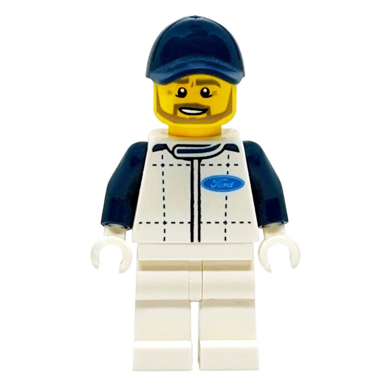LEGO Set fig-007498 Race Official, Ford | Rebrickable - Build with LEGO