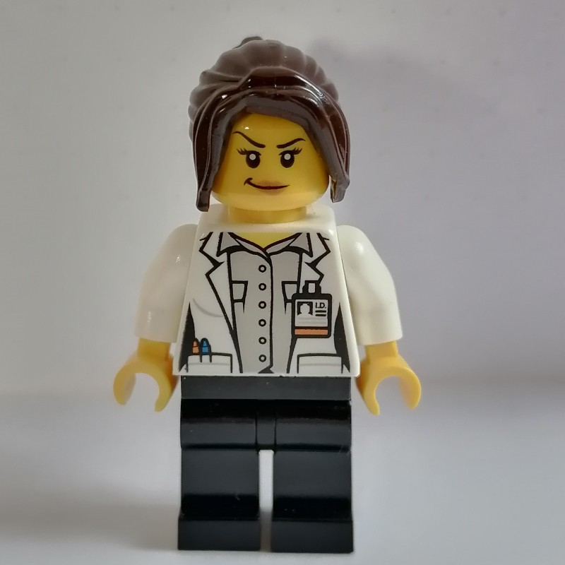LEGO Set fig-007519 Engineer, Ferrari, Female, Black Legs | Rebrickable ...