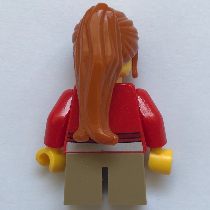 LEGO Set fig-007568 Girl, Cardigan Tied with Bow, Necklace, Short Dark ...