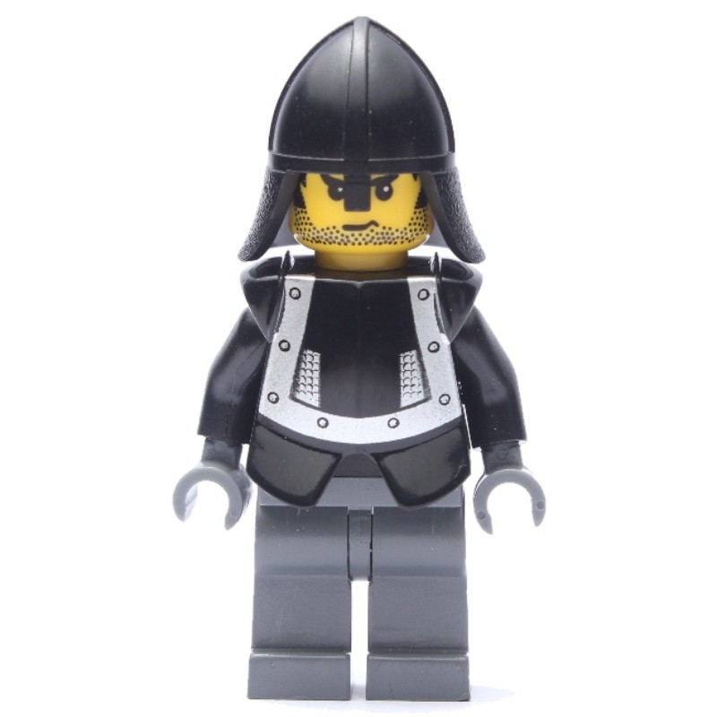 LEGO Set fig-007629 Knight (Knights Kingdom I) - Dark Bluish Gray Legs ...