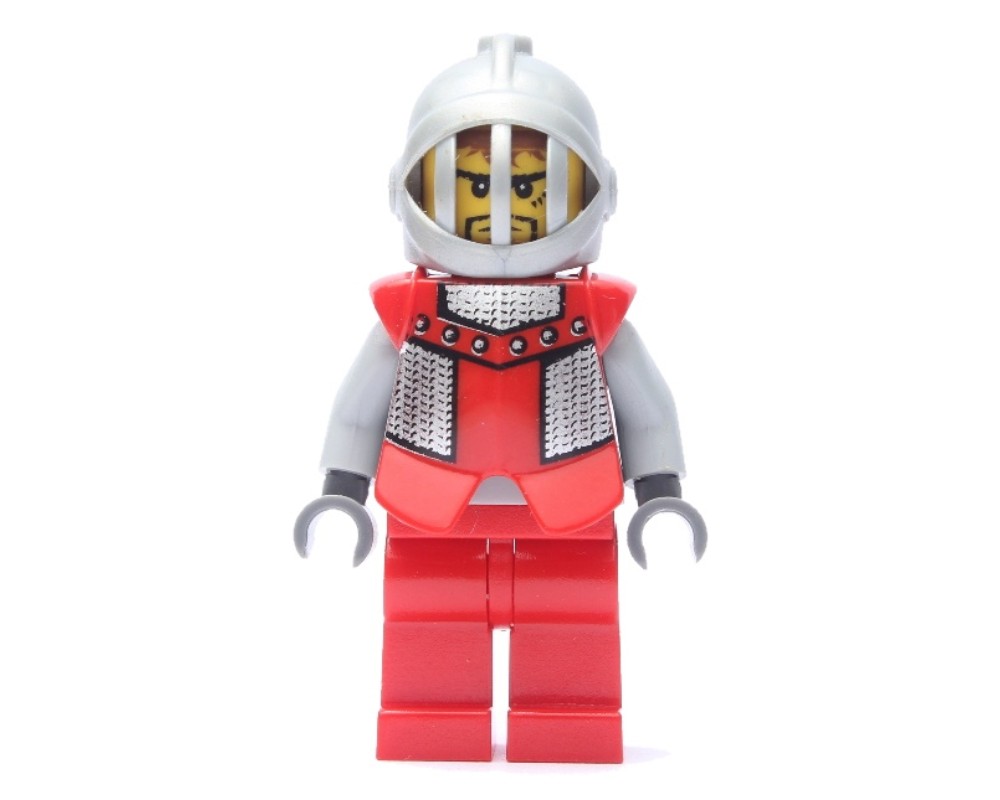 LEGO Set fig-007633 Knight (Knights Kingdom I) - Red Legs, Armor ...